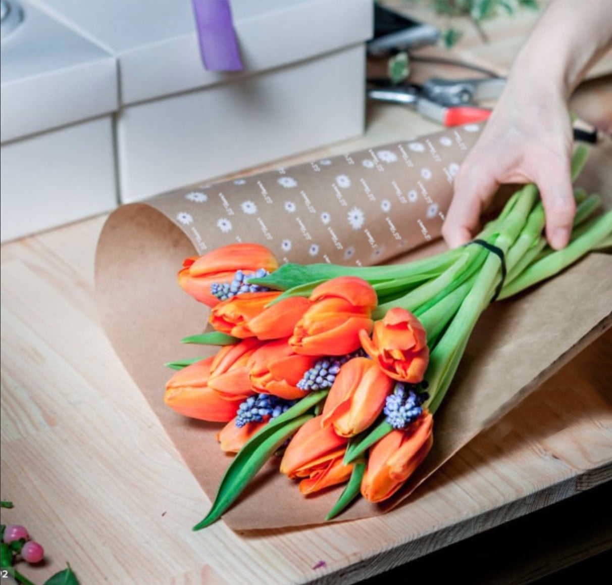 Custom Flower Wraps – Golden Bay Printing Packaging